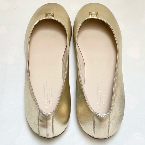 Halston Heritage | Shoes | Halston Heritage Leather Ballet Flat Shoes ...